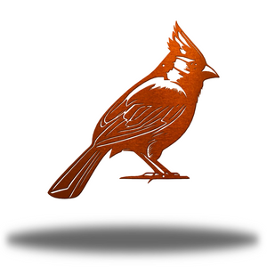 Cardinal-Metal Wall Art Décor